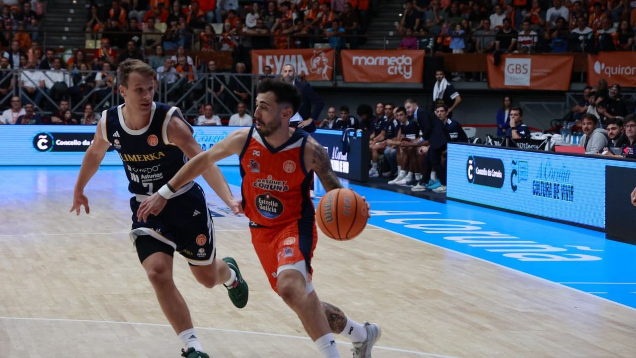 El «1x1» del Leyma Coruña en su triunfo ante el Oviedo