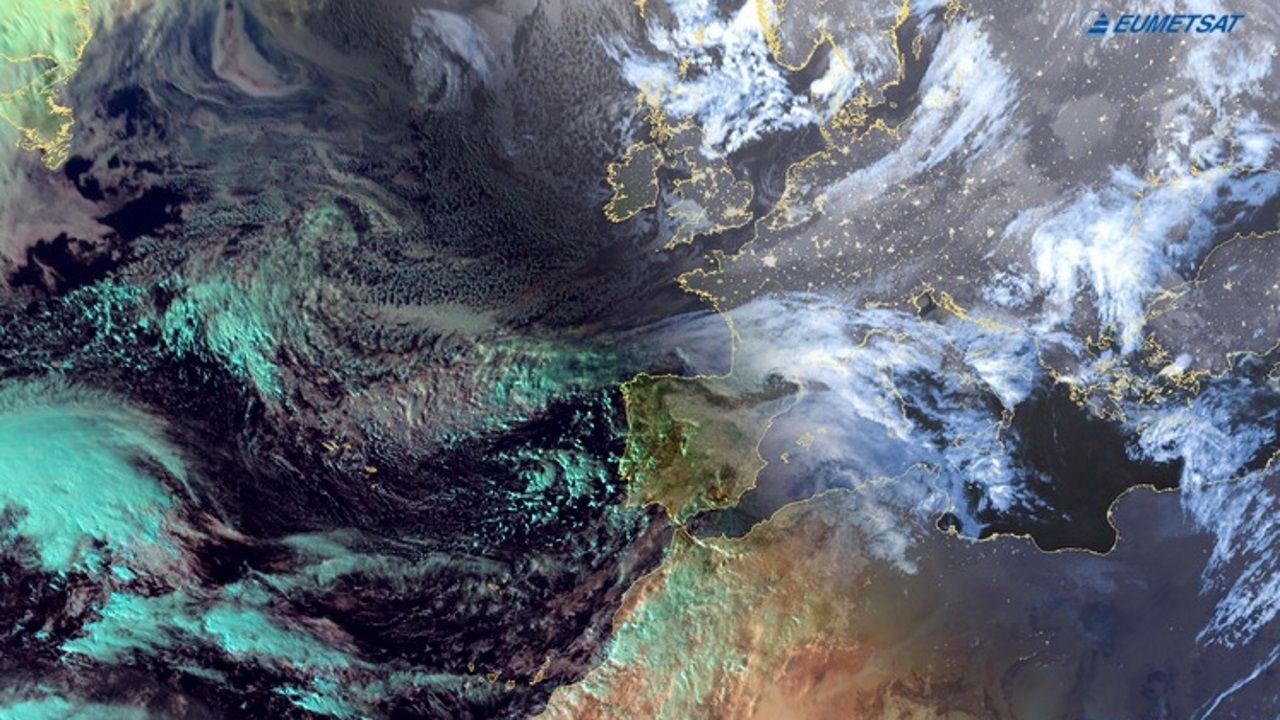 Una sola borrasca enviará cuatro frentes a Galicia