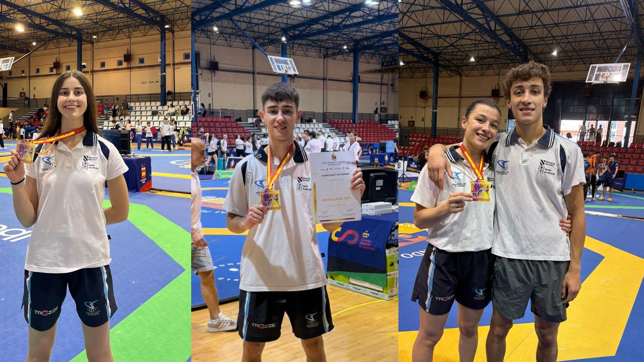 El taekuondo barbanzano sumó tres medallas de oro en el campeonato de ...