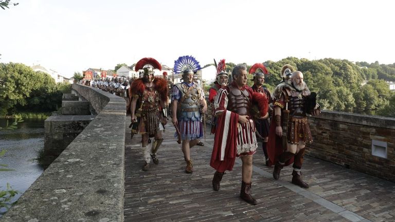 Los romanos ya entraron en el Arde Lucus más especial