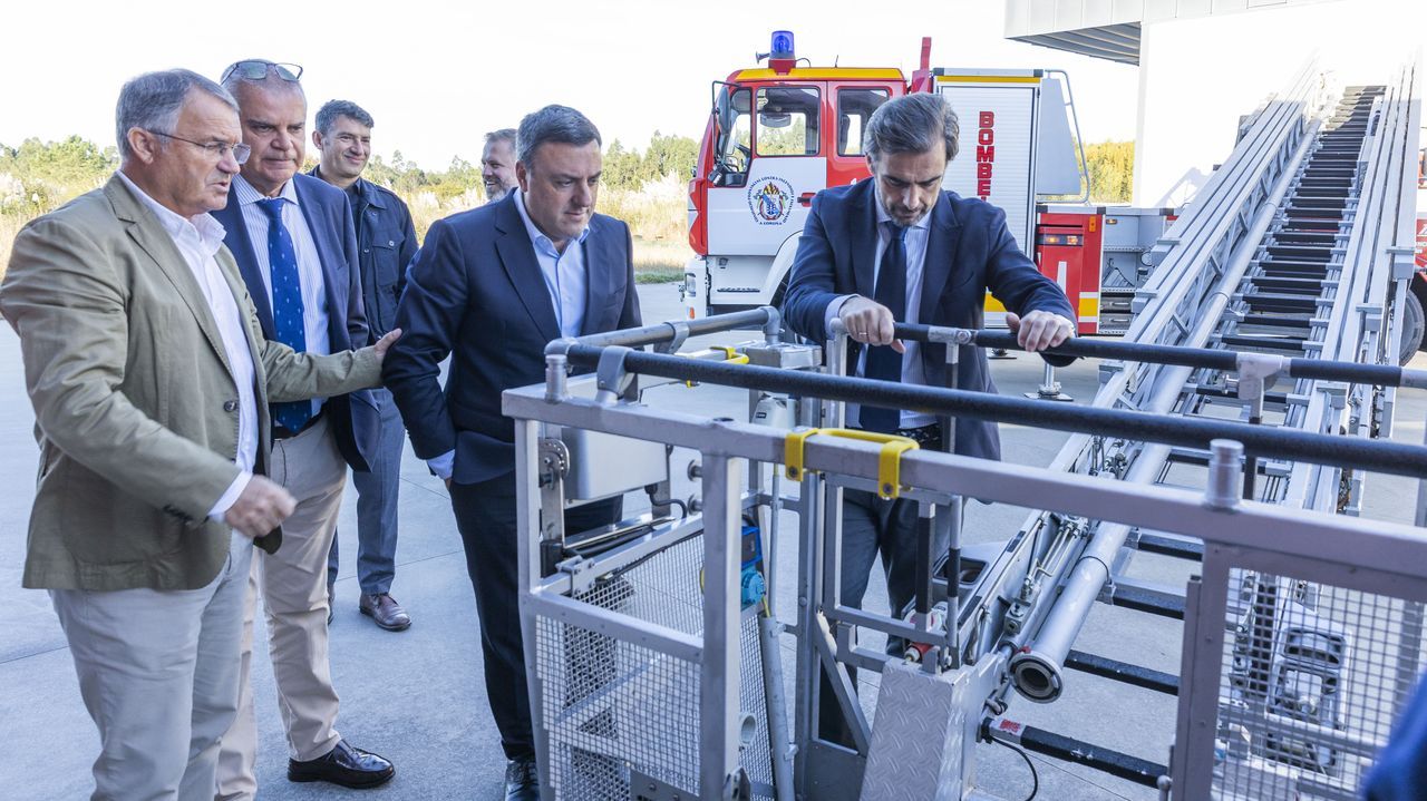 Nuevos camiones de rescate en altura para parques de bomberos