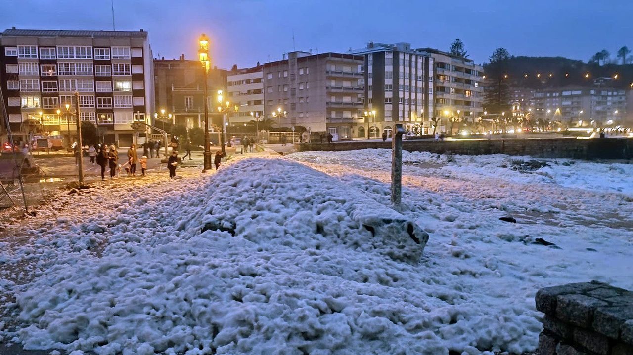 La nieve y la espuma de mar, atracciones en el área de Vigo