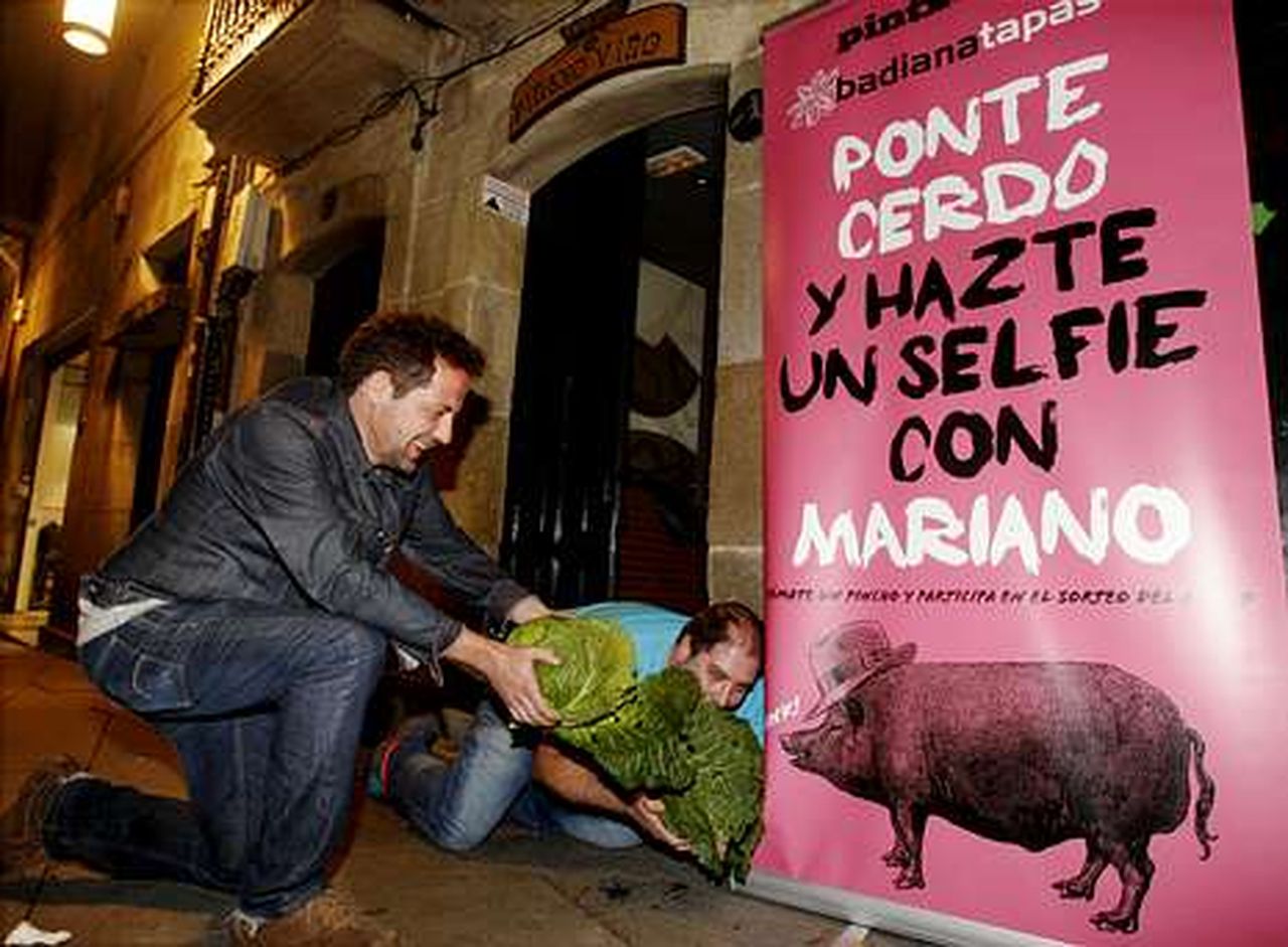 El cerdo «Mariano» se queda sin su particular concurso de «selfies»