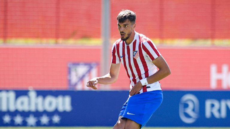 Puric debutó con el Atlético de Madrid en un amistoso frente al Inter