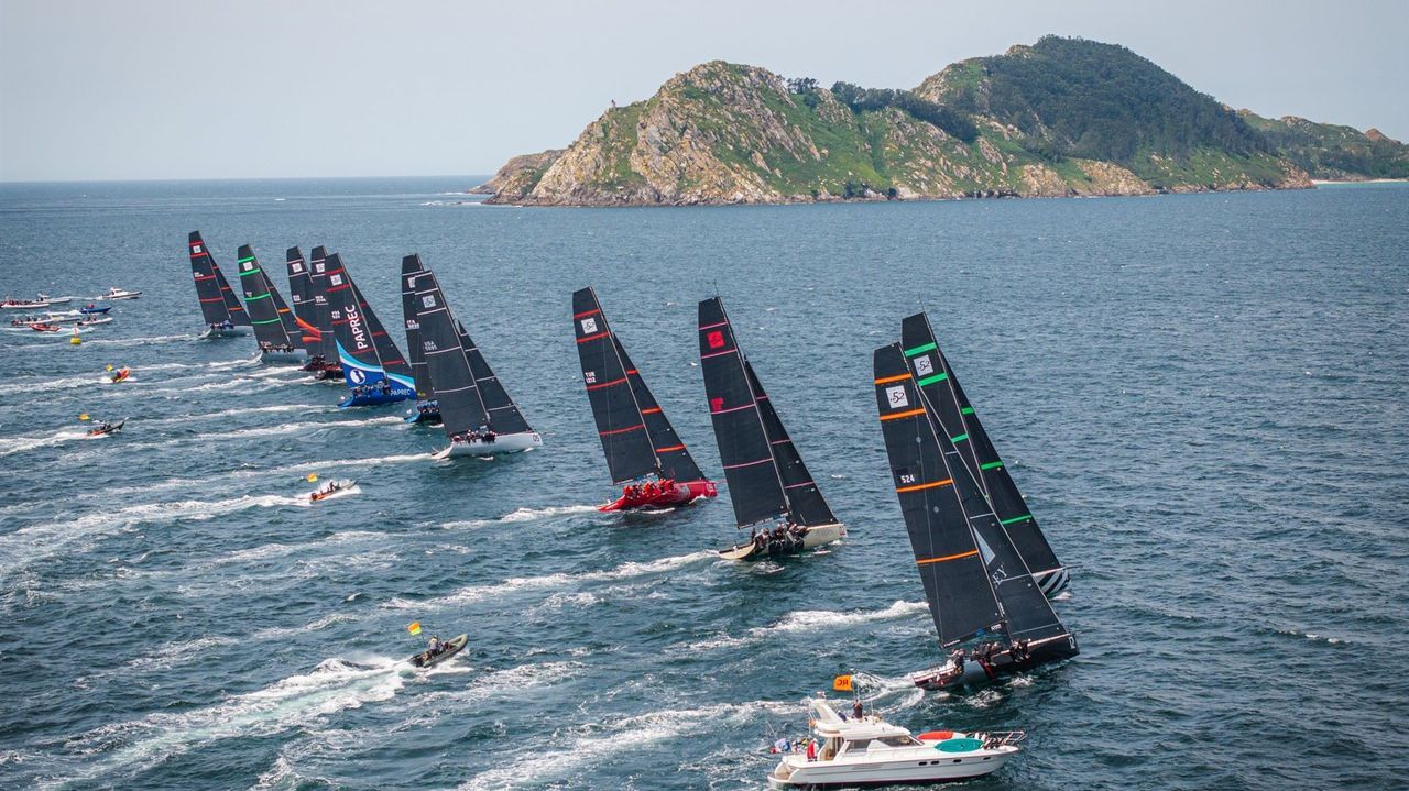 La Fórmula 1 del mar, en la ría de Vigo