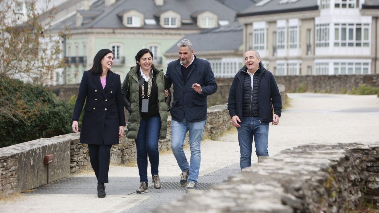 Elena Candia, candidata del PP de Lugo, sigue recibiendo el apoyo de la ...