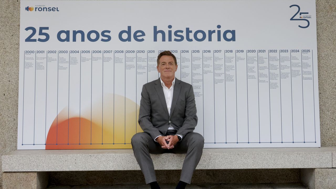 Luís García, director da Fundación Ronsel: «Traballamos sempre co foco ...