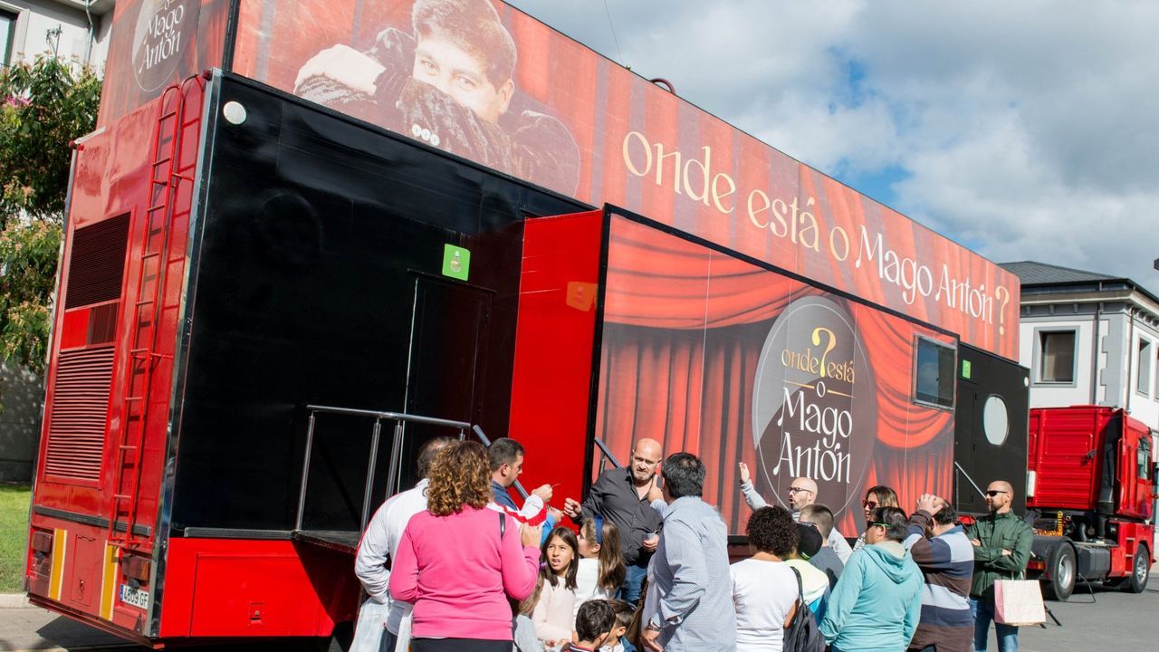 El Mago Antón está en un tráiler con «LED»